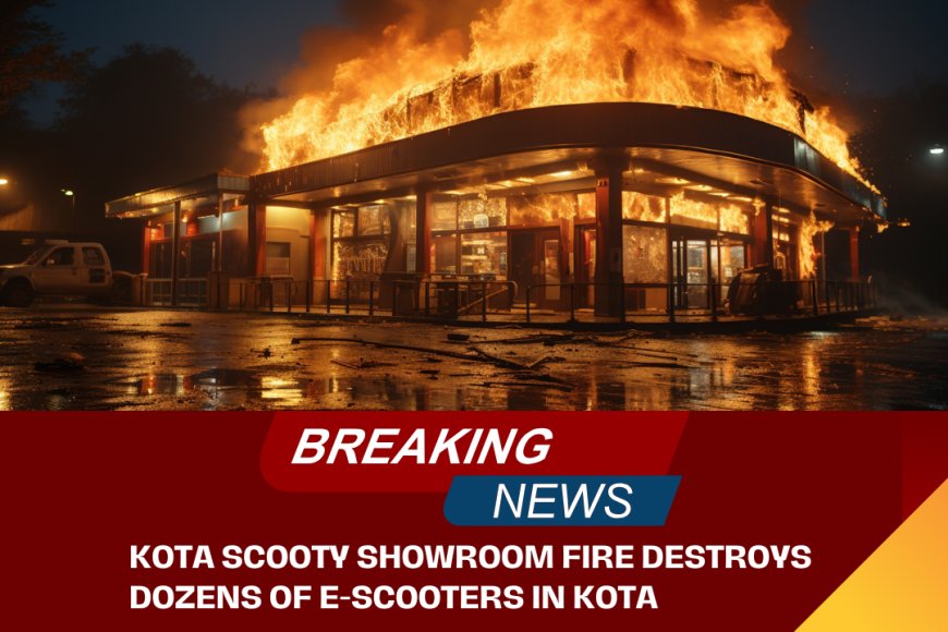 Kota Scooty Showroom Fire: What Really Happened and What It Means for ...